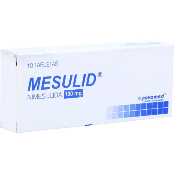MESULID 100 MG C/ 10 TAB - Flosamed