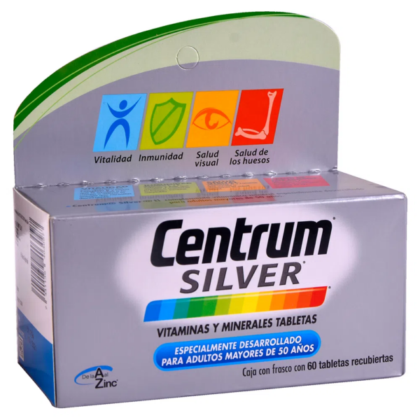 CENTRUM SILVER 60 TAB - Flosamed