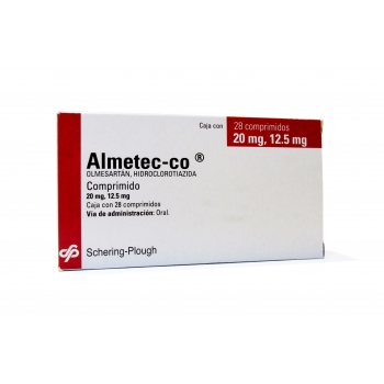 ALMETEC CO (OLMESARTAN-HIDROCLOROTIAZIDA) 20/12.5 MG 28 CPR - Flosamed