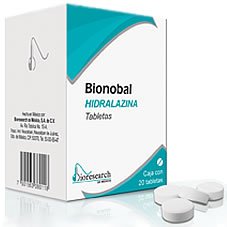 HIDRALAZINA 10MG 20TAB BIONOBAL BIORESEARCH - Flosamed