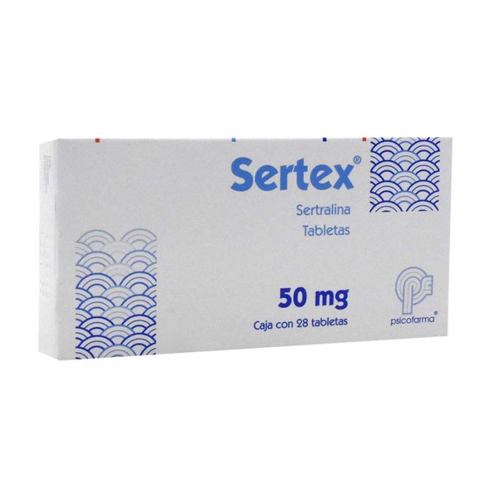 SERTEX 50MG C/28 TABS - Flosamed