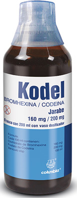 KODEL 160/200MG FCO 200ML COLUMBIA - Flosamed
