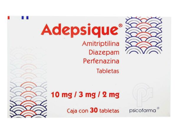 ADEPSIQUE 10/3/2MG 30 TAB PSICOFARMA - Flosamed