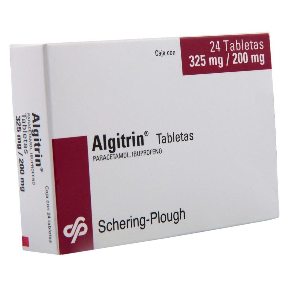 ALGITRIN 325/200 MG 24TAB SCHERIN-PLOUGH - Flosamed