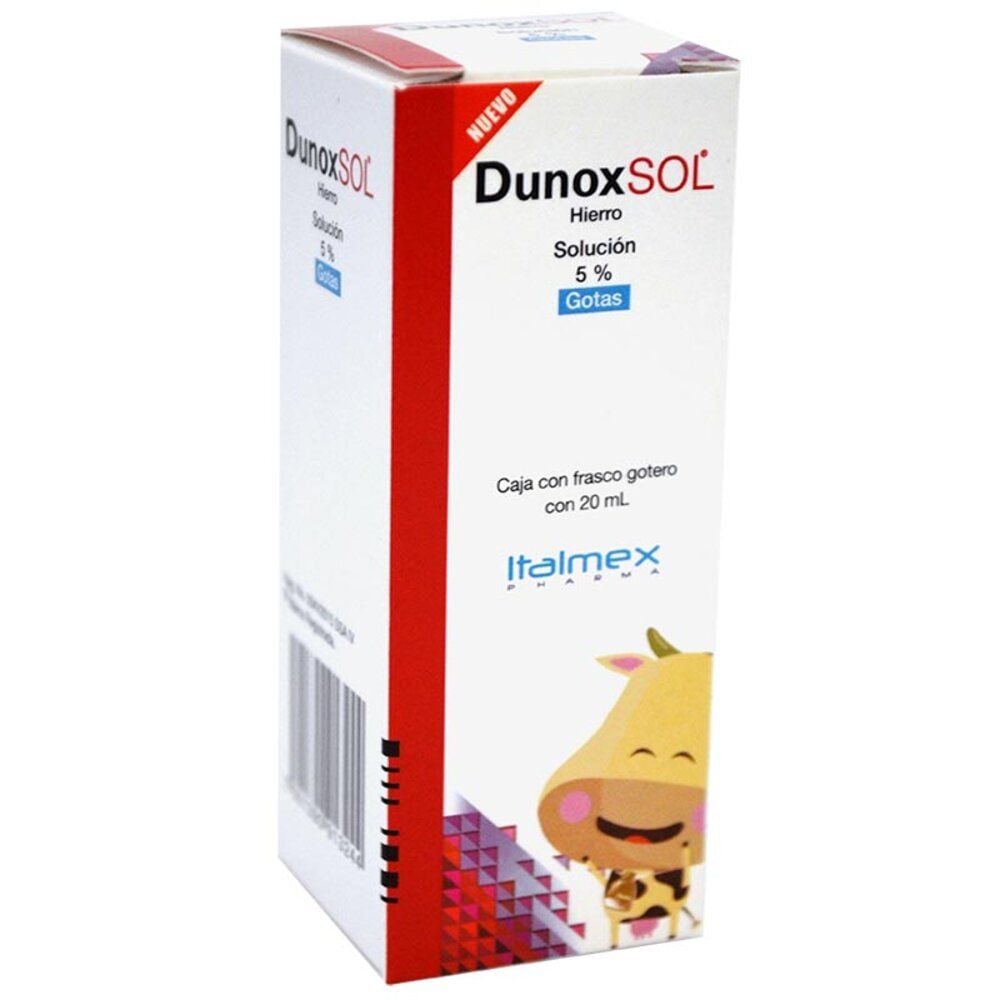 DUNOX SOL GTAS PED 20ML ITALMEX - Flosamed