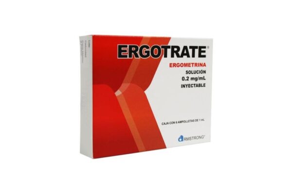 ERGOTRATE 0.2 MG/1 ML C/6 AMPS. - Flosamed