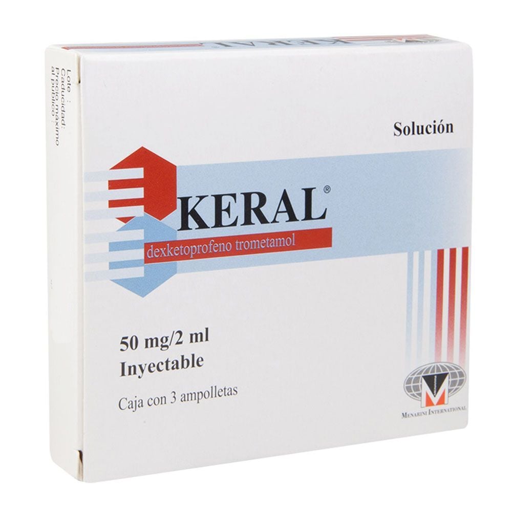 KERAL 50 MG 3 AMP MENARINI - Flosamed
