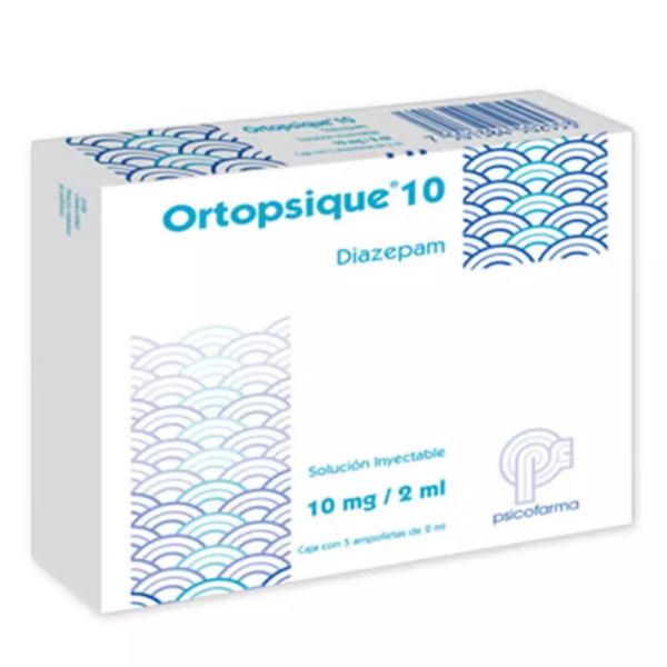 ORTOPSIQUE 10MG 5 AMP - Flosamed