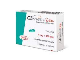 GLIMETAL LEX 850/4 MG 16 TAB SILANES - Flosamed