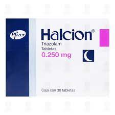 HALCION 0.250 MG 30 TAB PFIZER - Flosamed
