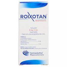 BETAMETASONA 8MG 1AMP ROIXOTAN FARMA.HISP - Flosamed