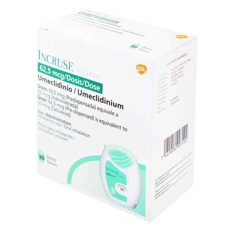 INCRUSE 62.5MCG 30DOSIS GSK - Flosamed