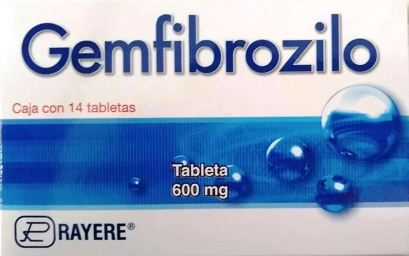 GEMFIBROZILO 600MG 14TAB RAYERE - Flosamed