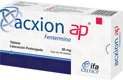 ACXION AP FENTERMINA 30MG 30TAB LP - Flosamed