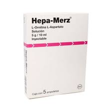 HEPA MERZ IV 5G AMP 5X10 ML MERZ - Flosamed