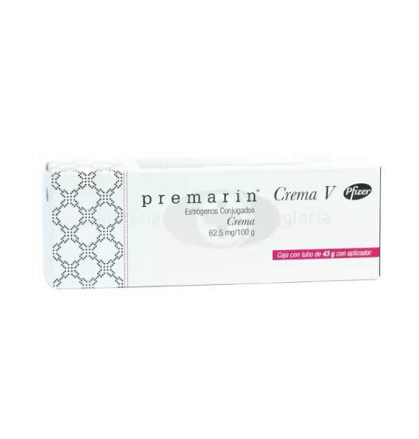 PREMARIN V CREMA 62.5MG/100G TUBO C/43G PFIZER - Flosamed