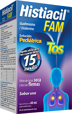 HISTIACIL FAM PED GOTAS UVA 60ML SANOFI - Flosamed