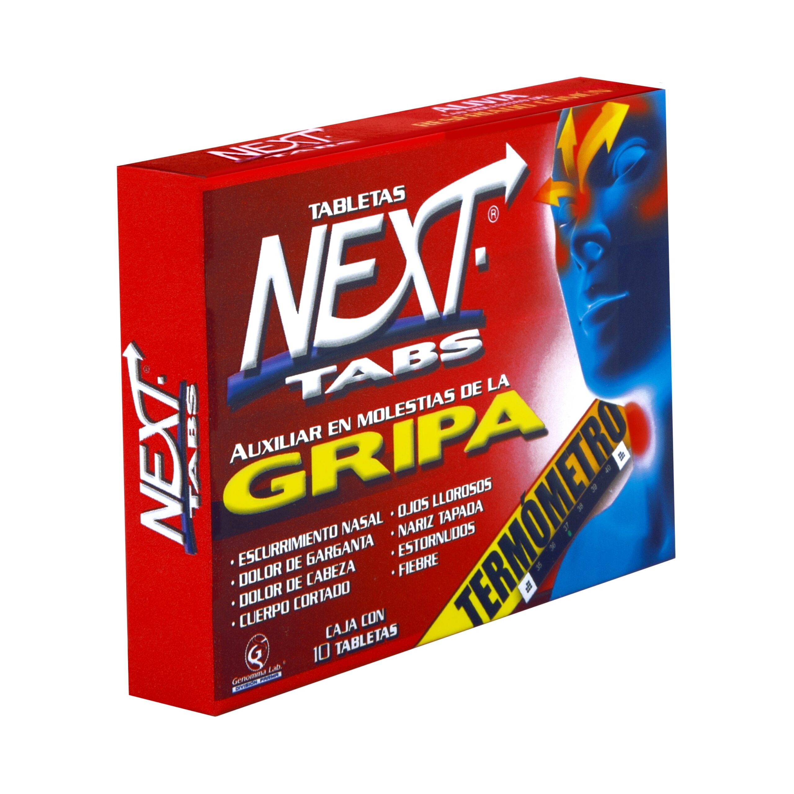 NEXT TABS 10TAB GENOMMA LAB - Flosamed